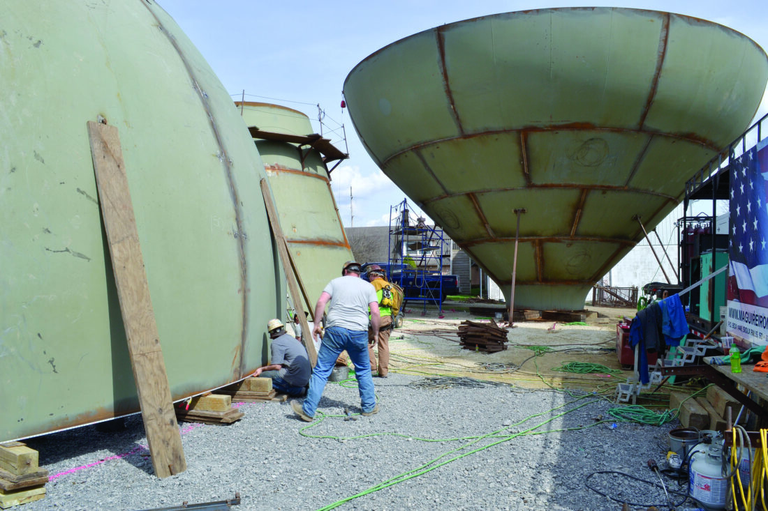 Lisbon water tower to go up in June, contractor says | News, Sports ...